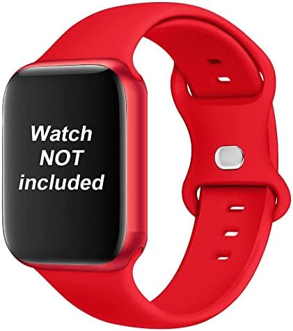 FOLX FS21 DOUBLE Loop Soft Silicone Sport Watch Bands Compatible With ...