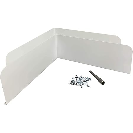 2 Pcs Gutter Valley Splash Guards Downspout Diverter Roof Rain Diverter ...