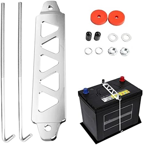Amazon.com: Battery Hold Tie Down Bracket: Battery Tray Car Aluminum ...