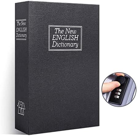 Ohuhu Mini Locker Diversion Book Safe With Real Pages Money Box With ...