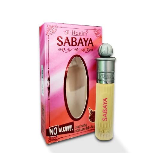 Amazon.com : Sabaya Attar Perfume 6ml - Al Nuaim Sabaya Perfume Roll on Attar - Long Lasting ...