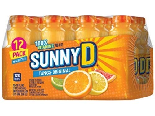 Amazon.com : Sunny Delight Florida Style Orange Tangy Original Citrus ...