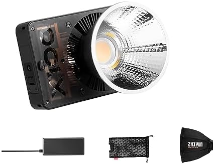 Amazon.com : ZHIYUN MOLUS X100 COB Video Light | Dome Diffuser ...