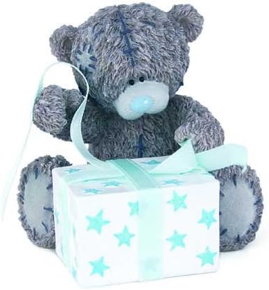 Me to You - Wrapped in Blue Tatty Teddy Figurine, 7cm : Amazon.co.uk ...
