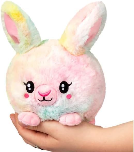 Amazon.com: Squishable / Snacker Fluffy Bunny Tie Dye Plush : Toys & Games