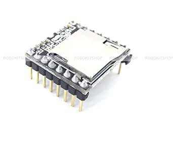 RobKitShop TF Card U Disk Mini MP3-TF-16P DFPlayer Audio Voice module ...