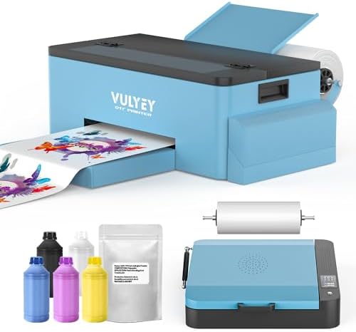 Amazon.com: VULYEY DTF Printer L1800, A3 DTF Transfer Printer with Roll ...
