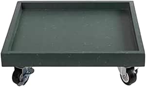 Amazon.com: VENYAA Flower Pots Plant Stand,Square Mobile Flower Pot ...