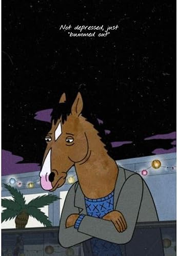 POSTER WALLAH Bojack Horseman Poster for Home Office and Student Room Wall | Aesthetic Poster ...