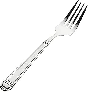 Amazon.com: Godinger Flatware Salad Forks, Dessert & Appetizer 18/0 ...