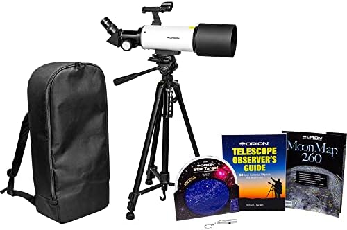 Amazon.com : Orion GoScope 80mm Backpack Refractor Telescope Kit ...