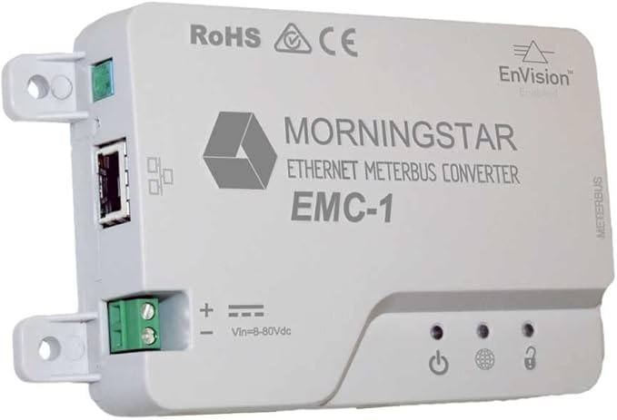 Amazon.com: Morningstar Ethernet MeterBus Converter (EMC-1) - MeterBus ...