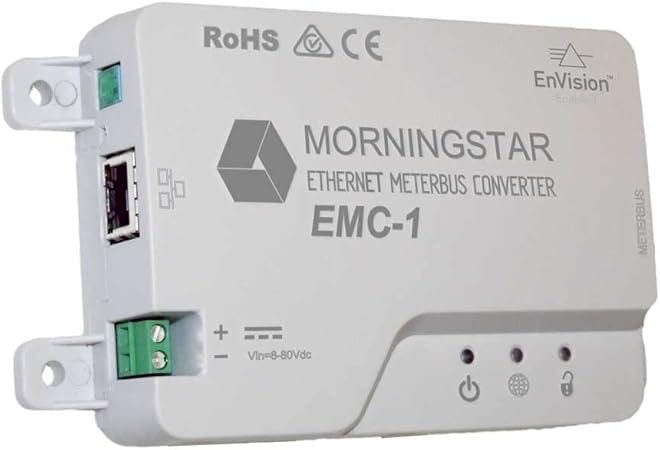 Amazon.com: Morningstar Ethernet MeterBus Converter (EMC-1) - MeterBus Converter, Connects Solar ...