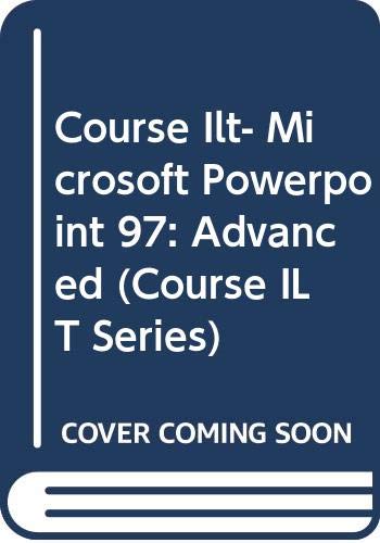 Buy Microsoft Powerpoint 97: Module 2 (Course ILT Series) Book Online ...
