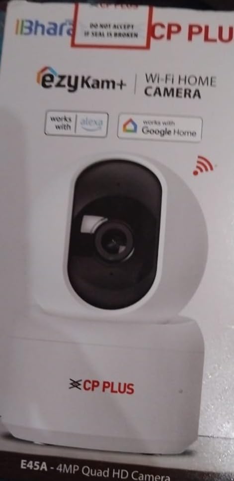 Buy CP PLUS 4MP Quad HD Smart Wi-fi CCTV Camera | 2-Way Talk | 360° Pan ...