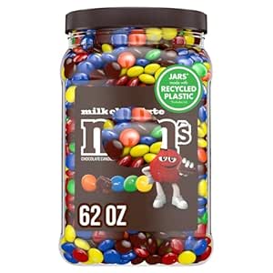 Amazon.com: Milk Chocolate Candy, Pantry Size Jar, 62 Ounces (62 Ounce ...