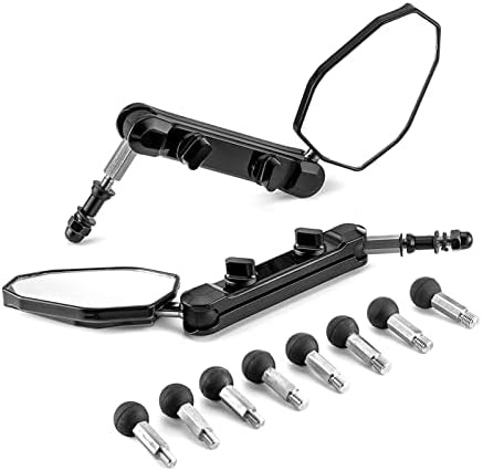 Amazon.com: Mofun Adventure Mirrors, 8MM 10MM Universal Angle ...