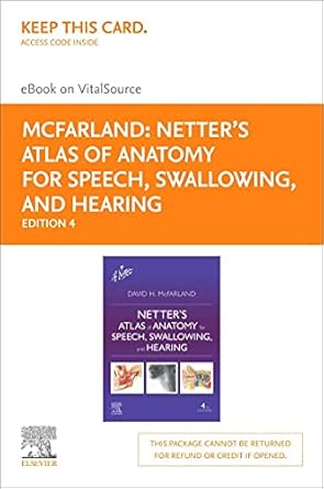 Netter's Atlas of Anatomy for Speech, Swallowing, and Hearing ...