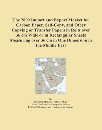 The 2009 Import and Export Market for Carbon Paper, Self-Copy, and ...