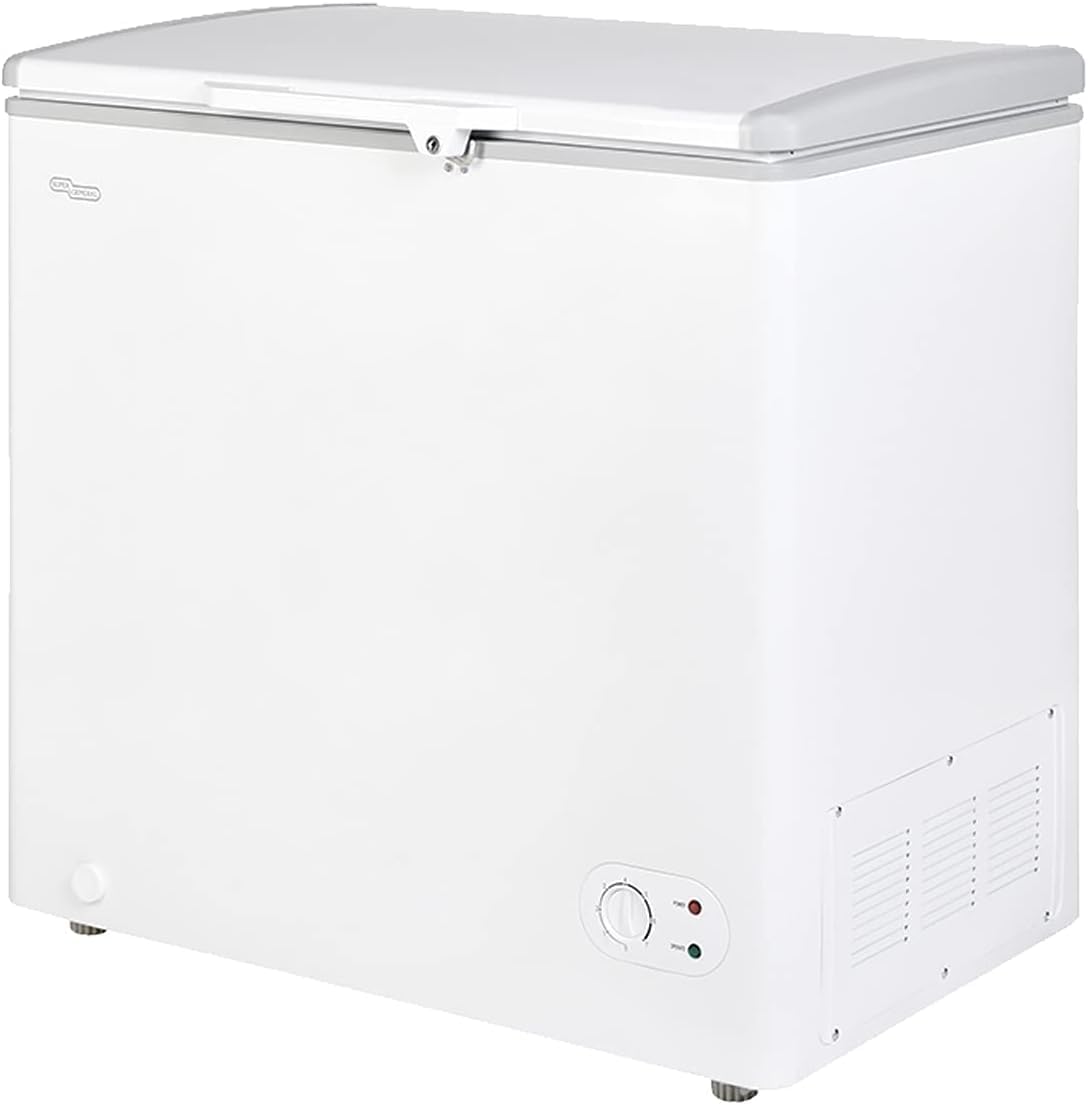 Super General Chest-Freezer 200 Liter Gross,SGF-222HE, White, Compact ...