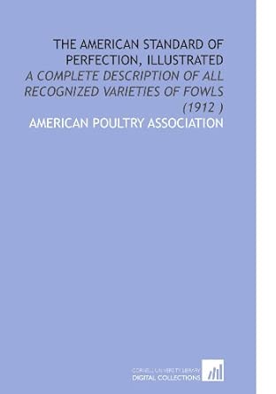 Amazon.com: The American Standard of Perfection, Illustrated: A ...