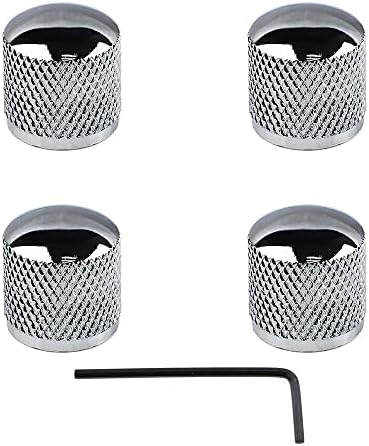 Amazon.com: Metal Volume Tone Dome Tone Guitar Speed Control Knobs with ...