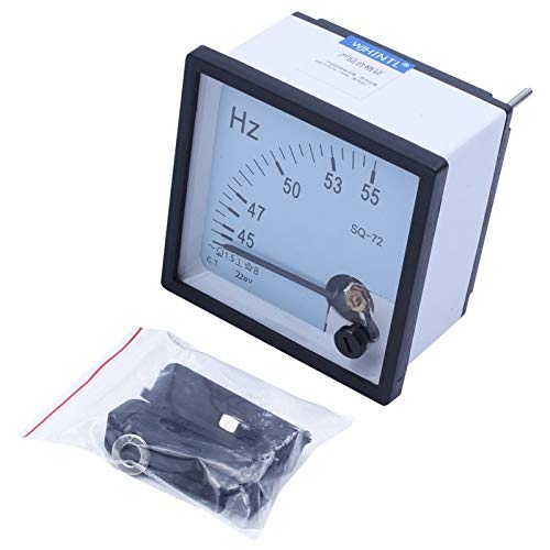 WHIZZO 1X(45-55 Hz 220V Analog Panel Frequency Meter Hertz Indicator ...