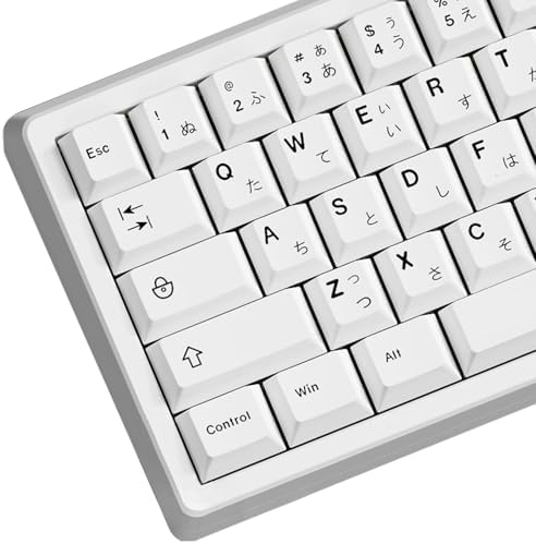 Amazon.com: TIMSEKER 125 Keys White PBT Keycaps Set, Custom Keyboard ...