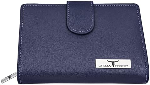 Buy URBAN FOREST Tina Blue Womens Leather Wallet at Amazon.in