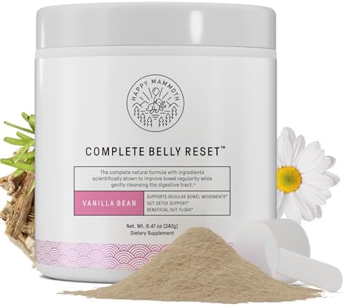 Amazon.com: Happy Mammoth Complete Gut Repair Probiotic, Prebiotic ...