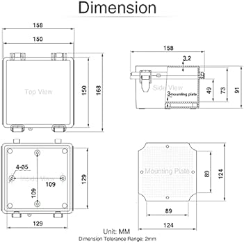 Standard Junction Box Sizes With Ip65 Buy Standard Junction Box Sizes ...