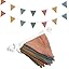 Amazon.com: Oudain 15.5 ft Pennant Banner Flags, 2 Pcs Nursery Garland ...