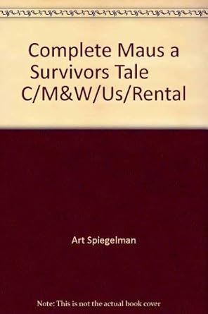The Complete Maus CD-ROM - A Survivor's Tale - Part I. My Father Bleeds ...