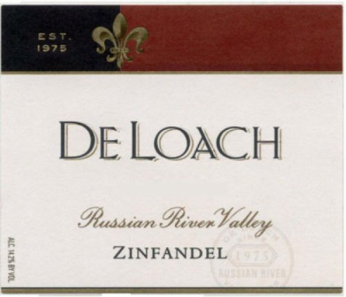 2010 Deloach 'Russian River' Estate Zinfandel 750ml at Amazon's Wine Store