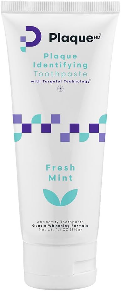 Amazon.com : Plaque HD Plaque Identifying Toothpaste Fresh Mint | 4.01 ...