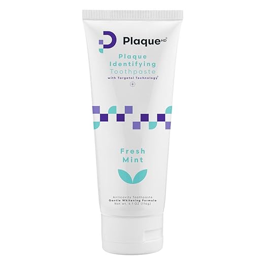 Amazon.com : Plaque HD Plaque Identifying Toothpaste Fresh Mint | 4.01 ...