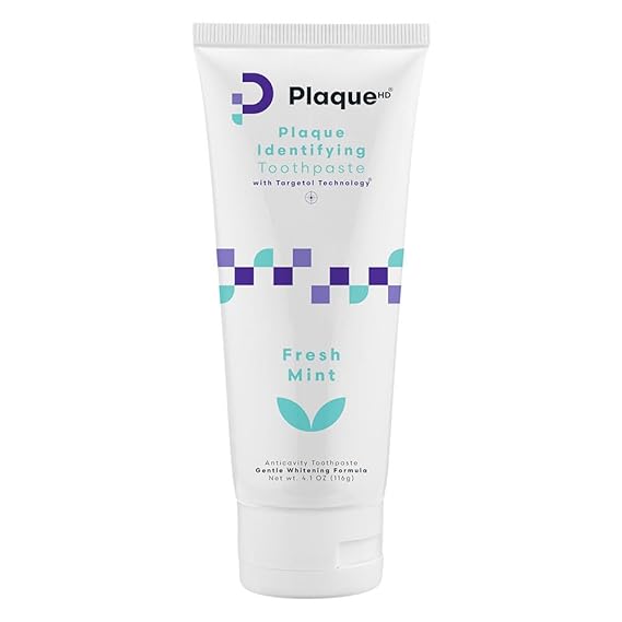 Amazon.com : Plaque HD Plaque Identifying Toothpaste Fresh Mint | 4.01 ...