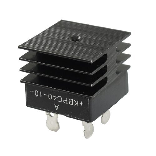 ELECTROPRIME KBPC40-10 40A 1KV Single Phase Bridge Rectifier Half-Wave ...