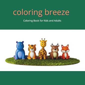 Coloring Breeze: Coloring Book for Kids and Adults: R, Reijoy V ...