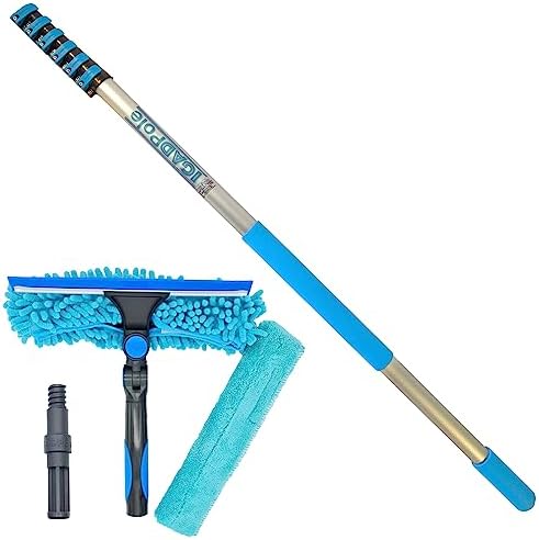 IGADPole Professional Telescopic Window Cleaning Kit 20 Foot (6m ...
