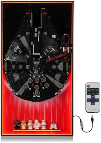 Amazon.com: Lighted Display Wallboard Compatible with Lego Star Wars ...