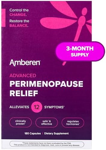 Amazon.com: Natural Menopause Supplements for Women - Perimenopause ...