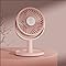 Amazon.com: 4 Speeds Strong Desk Fan with Elegant Apperance, Personal ...