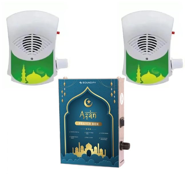 Soundify Azan 6-in-1 Premium Prayer Box Metal & (Portable)… : Amazon.in: Electronics