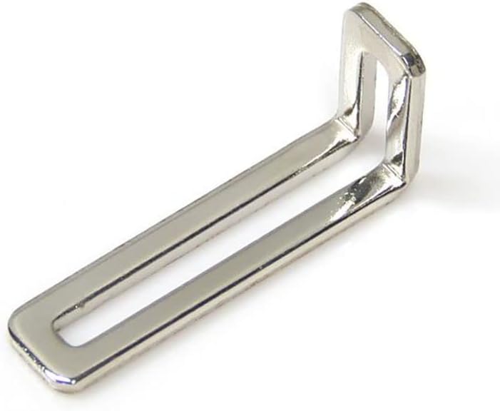 Staffa angolare nichelata Staffe angolari regolabili a forma di L a 90 ...