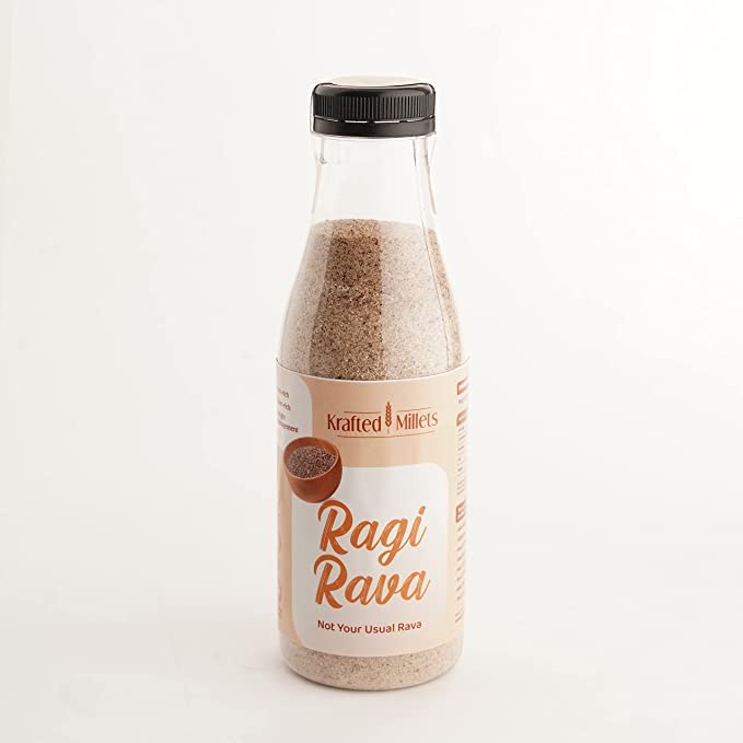 Krafted Millets Ragi Rava – Natural Grain, Instant Breakfast Mix ...