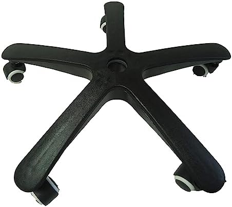 RAJCHIEF Revolving Chair Base Replacement: 26-Inch PVC Nylon Base with ...