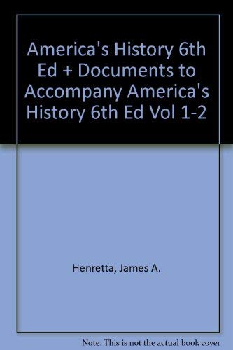 Amazon.com: America's History 6th Ed + Documents to Accompany America's ...