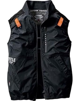 Amazon.co.jp: BURTLE バートル 春夏用 エアークラフト ベスト(ユニセックス)ブラック AC2014 35 S : ファッション