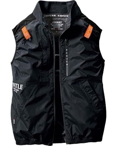 Amazon.co.jp: BURTLE バートル 春夏用 エアークラフト ベスト(ユニセックス)ブラック AC2014 35 S : ファッション